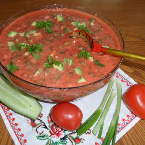 Savory Okra Tomato Soup | Beautiful On Raw